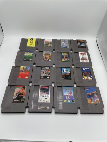 Nintendo Entertainment System NES Games Lot Of 16 Ft. Star Tropics ...