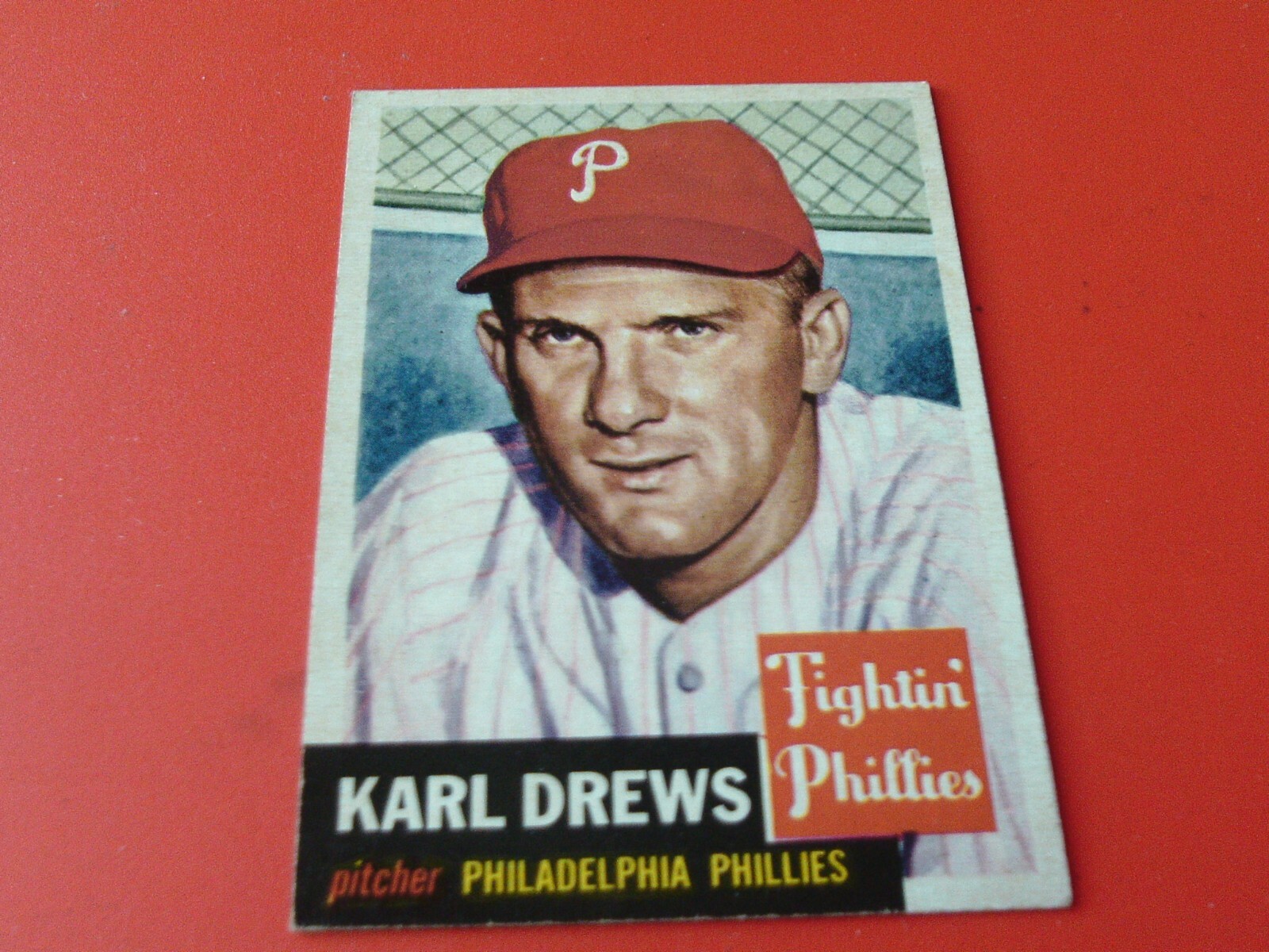 1953 TOPPS # 59 KARL DREWS PHILLIES EX / EX + !! | eBay