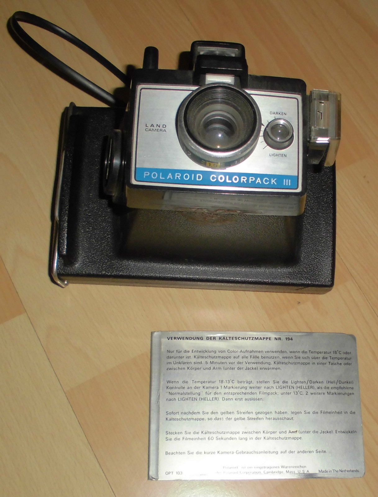 attic find polaroid colorpack III land camera instant picture 70s ...