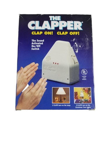 The Clapper Sound Activated Clap On! Clap Off! Activated Switch ...