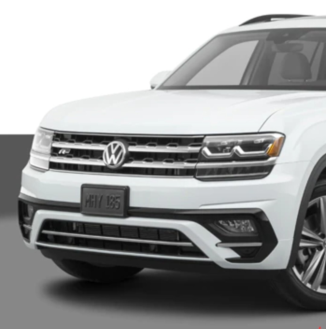 2019 2020 VOLKSWAGEN ATLAS SE R-Line Front Bumper Lower Spoiler OEM ...