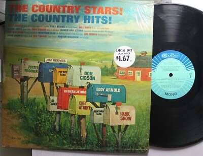 Country Lp Various Artists The Country Stars! Hits! On Camden - Vg ...