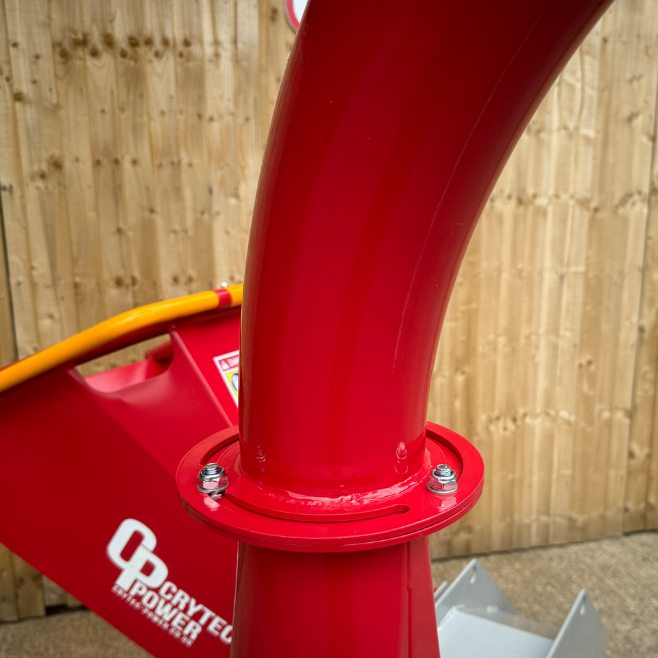 Crytec Wood Chipper CRC500-BS 4.7 inch 120mm Key Start Petrol B & S ...