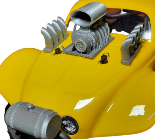 Gasser Blower with Zoomies and Moon Tank 1/10 Scale No Prep RC Prop ...