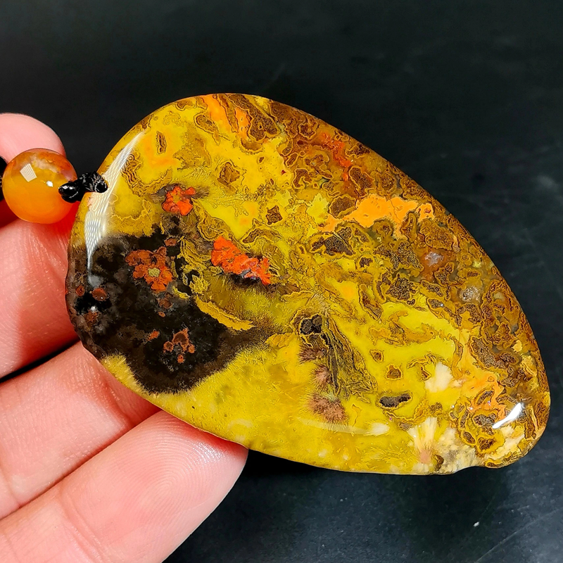 Natural Polishing Warring States Red Agate Geode Quartz Crystal ...