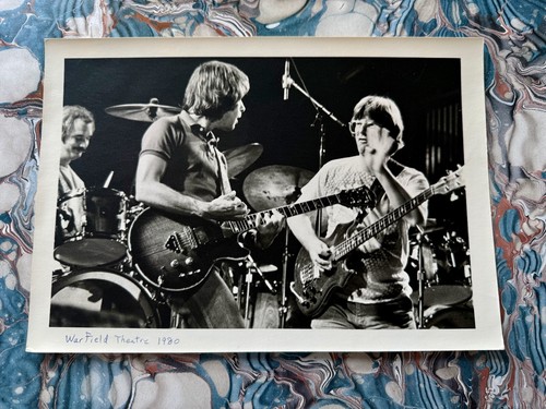 Phil Lesh Bob Weir Bill Kreutzman '80 Grateful Dead Orig Warfied Black ...