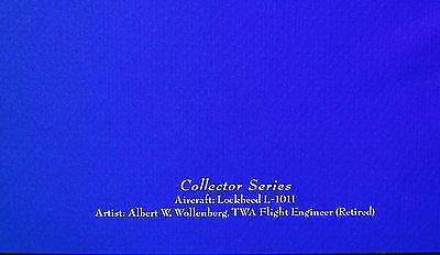 1994 TWA Trans World Airlines - Royal Ambassador 1st Class Menu L-1011 ...