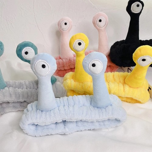 Women's Cute Cartoon Big Eye Snail Headband Girls Hair Band Gift Party ...