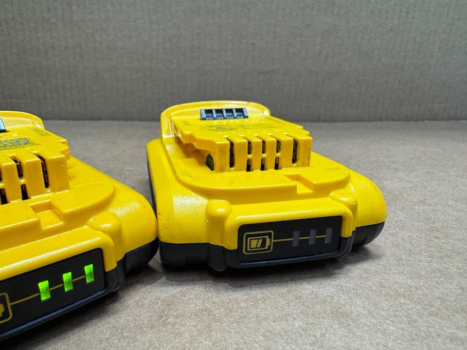 [2-PACK] DEWALT [DCB203] GENUINE 20V MAX 2.0AH COMPACT LI-ION TOOL ...