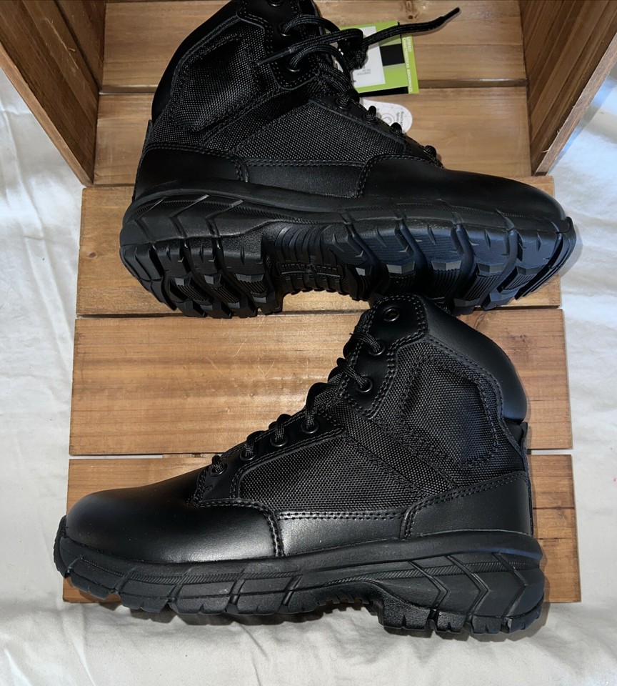 *New* Interceptor Women's Litefast Zippered 6" Soft Toe Tactical Boots ...