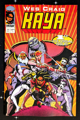Colossal Kaya (One Shot) CVR B Wes Craig Youngblood Team Up Variant NM ...