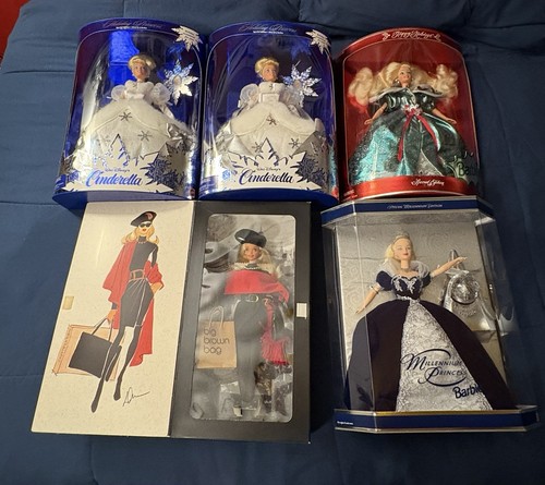 Lot Of 5 Vintage Boxed Barbie Dolls 1990s | eBay