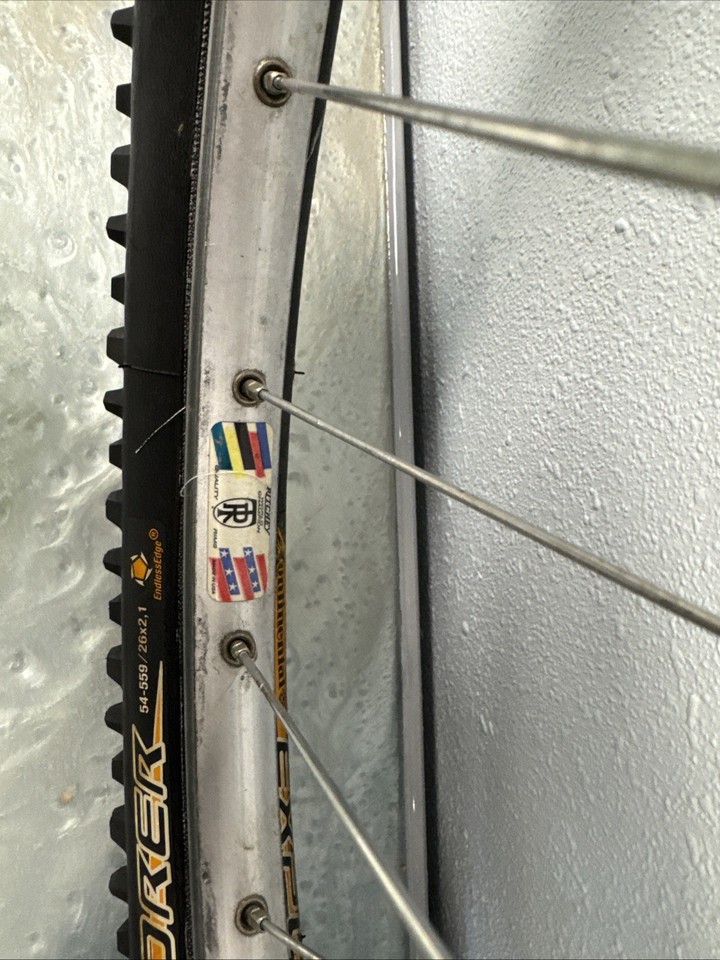 NUKE PROOF Titanium Hub 26” MTB Wheel Set Ti Continental Ritchey ...