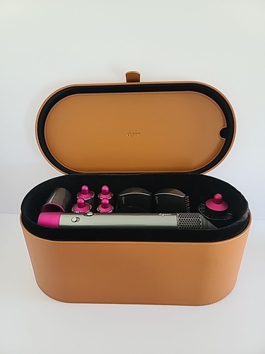 Dyson Airwrap HS01 Hair Styler Pink Curling Nickel Fuchsia 100V Used | eBay