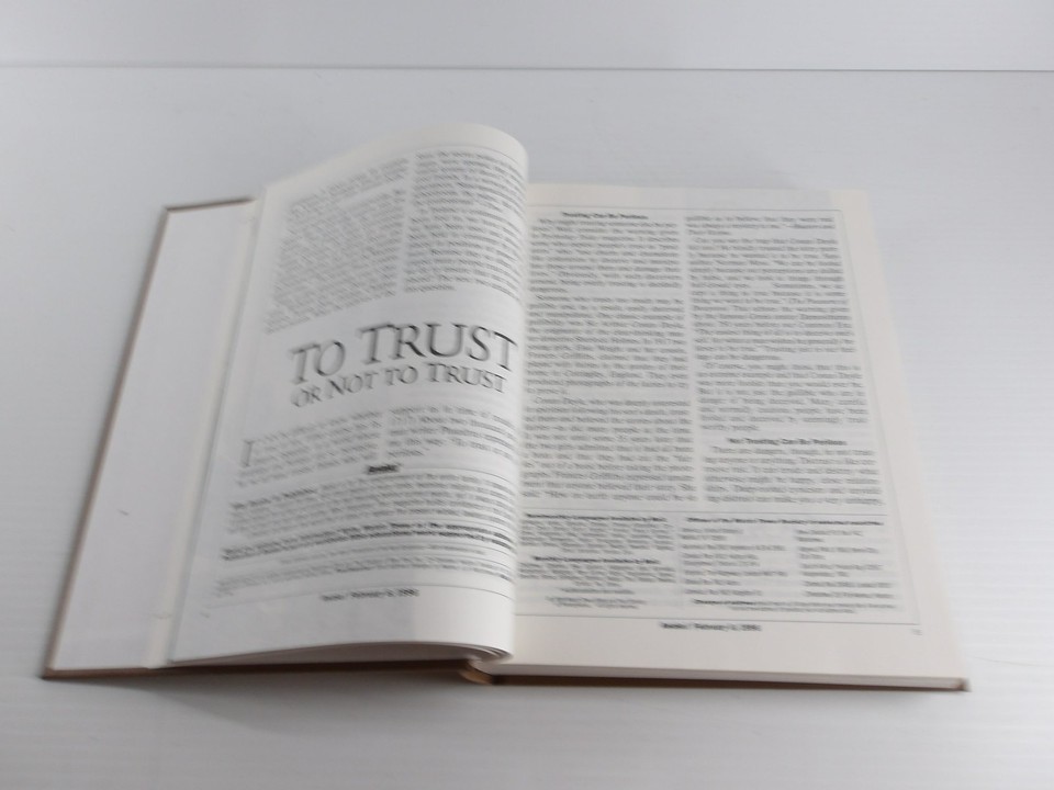 Awake Volume 77 1996 Hardcover Religious Magazine Collection Jehovah ...