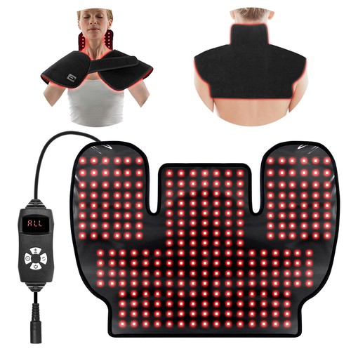Red Infrared Light Neck Shoulder: Heating Red Light Therapy Device for ...