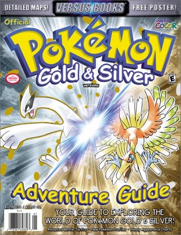 VERSUS BOOKS OFFICIAL POKEMON GOLD & SILVER ADVENTURE By Versus Books ...