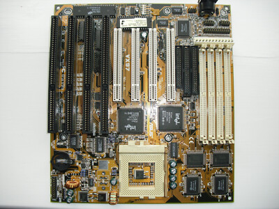 Vintage Asus VX97 Rev1.01 Socket 7 Intel Baby AT Motherboard | eBay UK