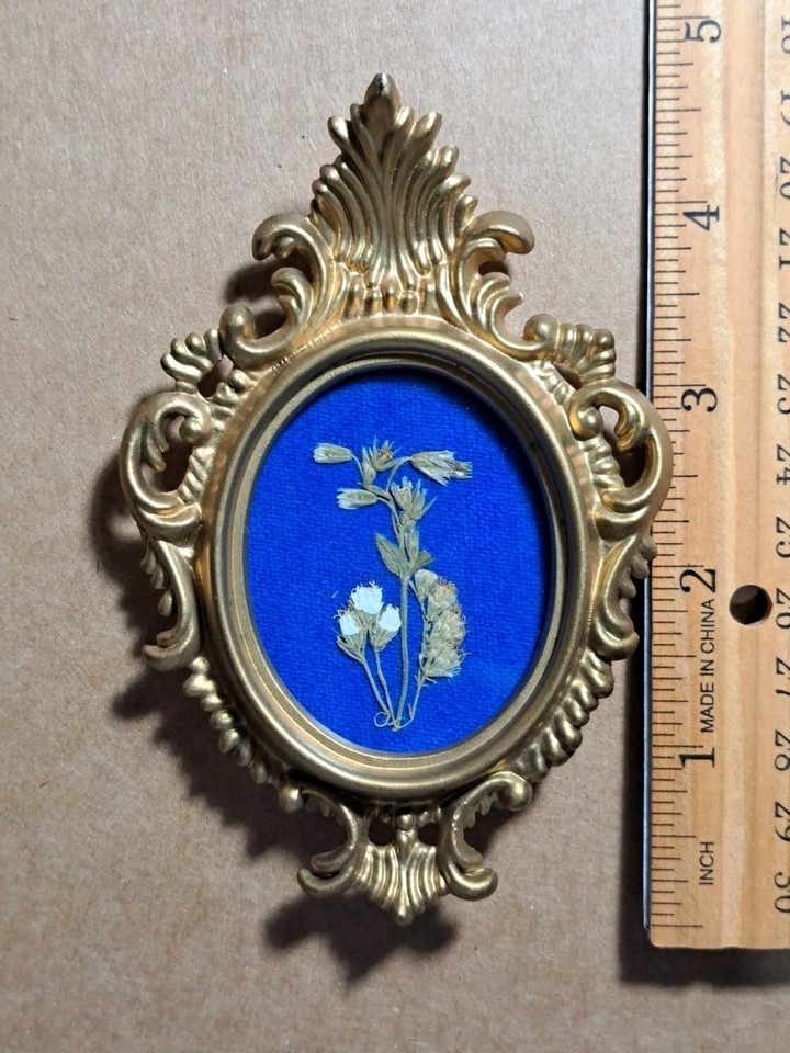 Vintage Victorian Style Plastic Molded Photo Frames Some With Pressed ...