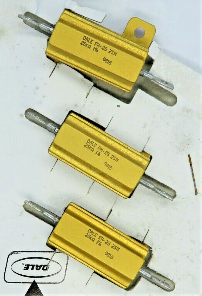 VISHAY DALE RH-25 25W 25Kohm 1% WIREWOUND RESISTOR | eBay