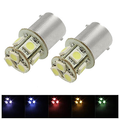 24v Side Light 149 246 R5W R10W 8 SMD BA15s LED Hella Spot Bulbs HGV ...