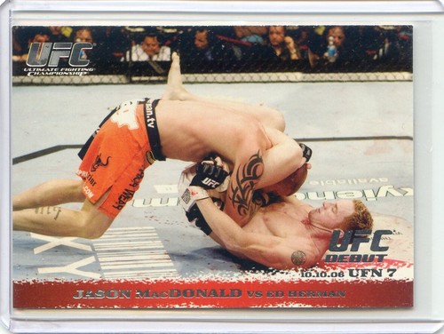 2009 Topps UFC Round 1 #54 Jason MacDonald – Ed Herman | eBay