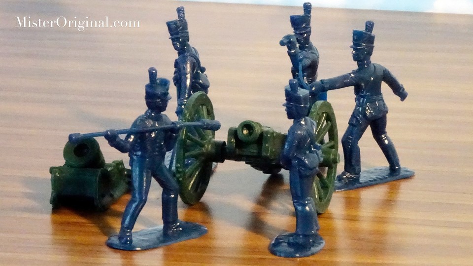 Armies in Plastic War of 1812 American Howitzer Battle of New Orleans ...