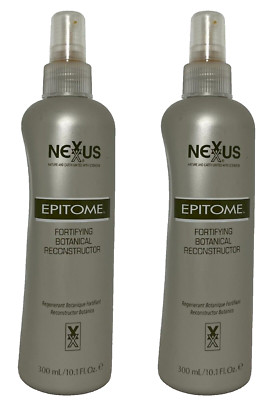2 Nexxus Epitome Fortifying Botanical Reconstructor 10.1 Spray 10.1oz ...
