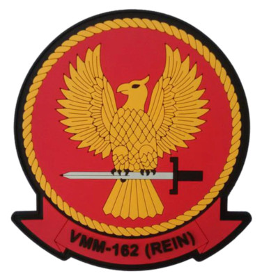 4" MARINE CORPS VMM-162 GOLDEN EAGLES REIN PVC PATCH HOOK & LOOP | eBay