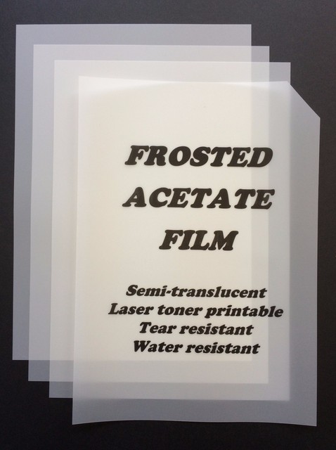 A4 Acetate Frosted 600 Sheets Laser Copier Printable 100 Microns 99p for sale online | eBay