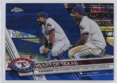 2018 Transcendent Party Stamped Buybacks 1/1 Texas Rangers Elvis Andrus ...