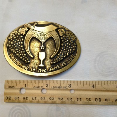 aahmes temple 1984 duncan keir belt buckle | eBay