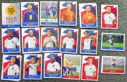 Panini M&S ENGLAND Football Stickers Marks Spencer - CHOOSE FROM LIST ...