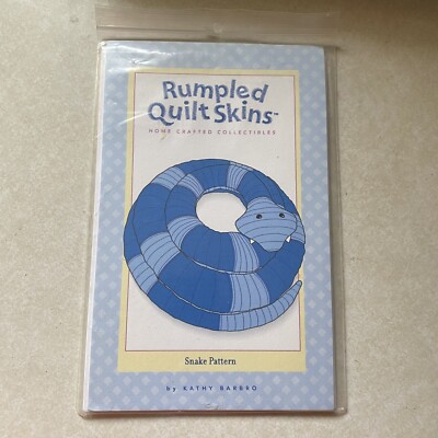 Rumpled Quilt Skins Snake Pattern by Kathy Barbro Stuffed Animal Plush ...