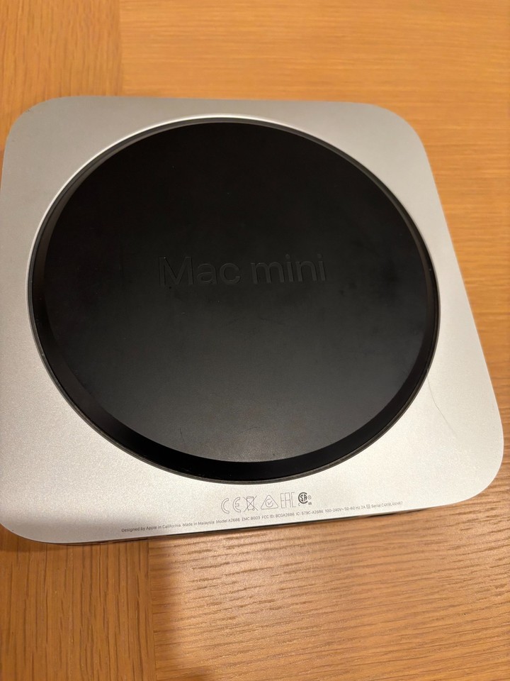Apple Mac Mini (256GB SSD, M2 with 8core CPU, 10core GPU, 16GB unified ...