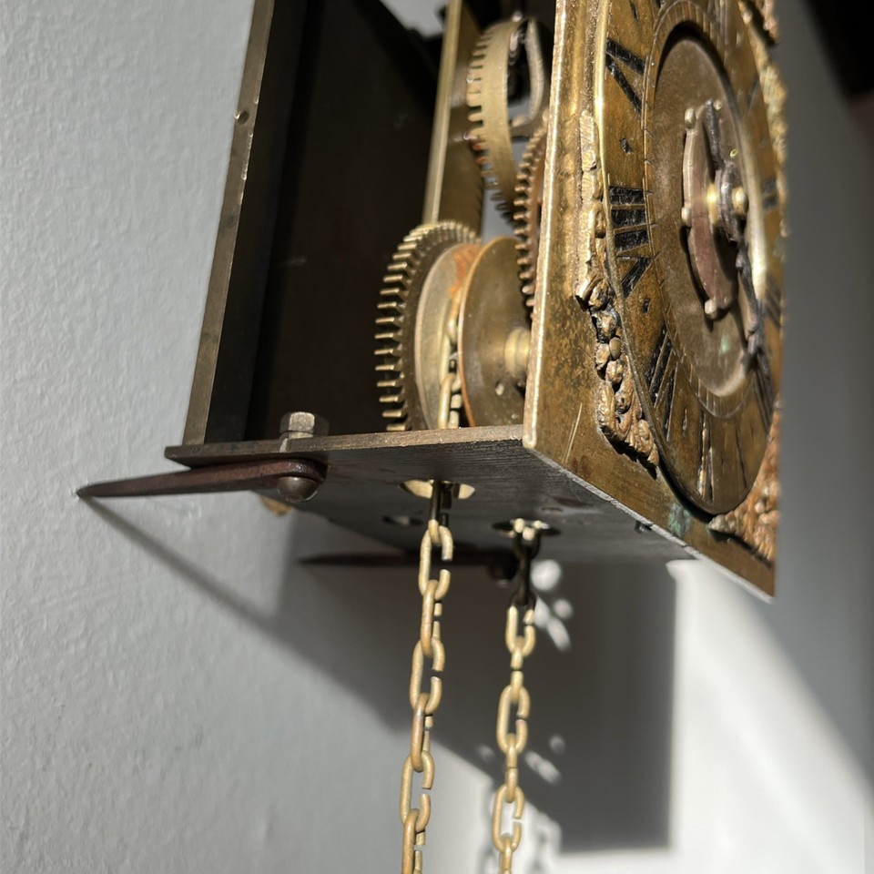 Lantern Clock 18thC Verge Hook & Spike Miniature Travel Alarm 1750 ...