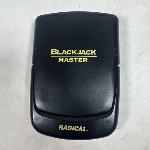 Radica BlackJack Master Handheld Electronic LCD Game Model 3656 | eBay