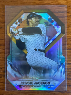 REGGIE JACKSON #DGDC-17 | 2022 Topps Series 1 DIAMOND GREATS Die-Cut ...