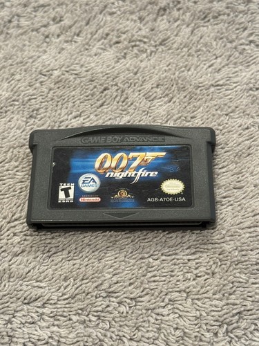 007 Nightfire Nintendo Game Boy Advance Tested GBA Authentic Cartridge ...