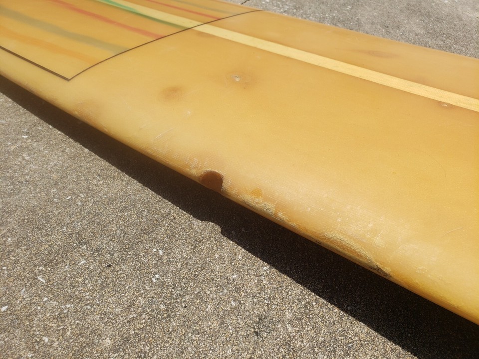 vintage 1960's DEL CANNON 9' 6" LONGBOARD SURFBOARD | eBay