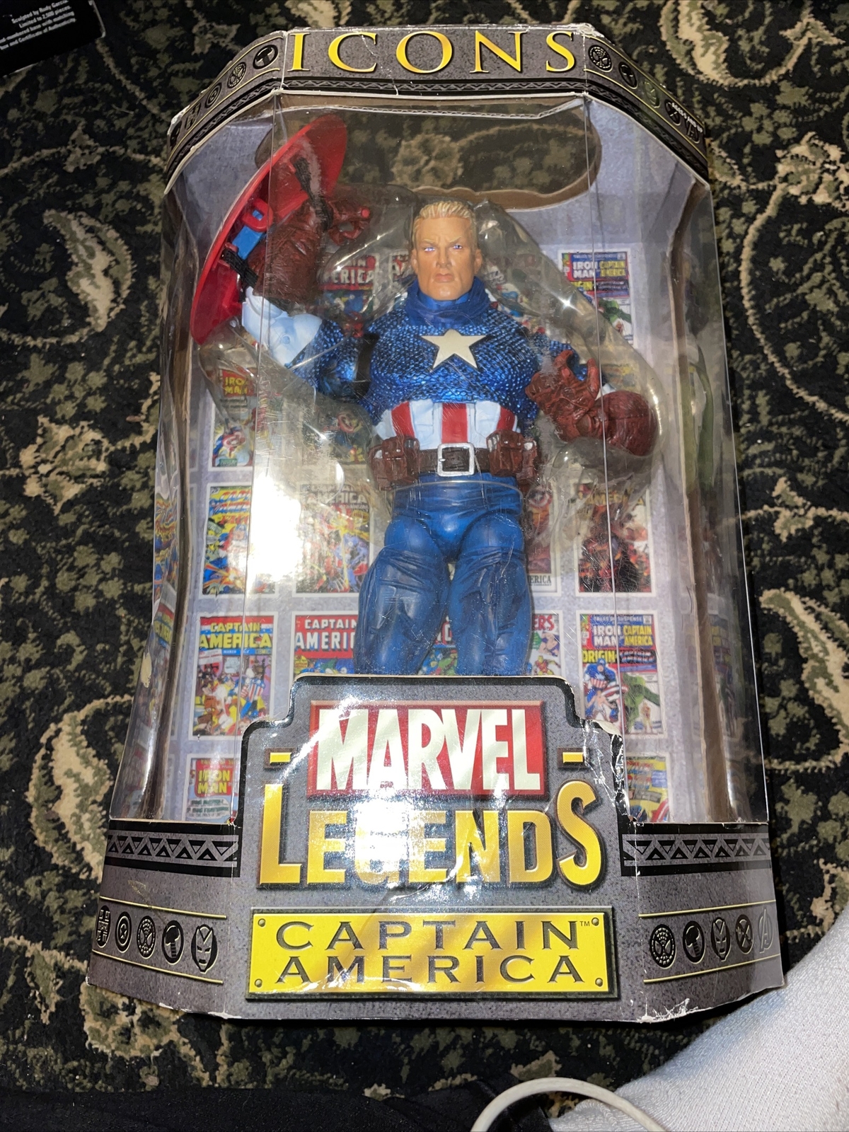 Marvel Legends 12 Inch Icons Series 1 Captain America for sale online ...