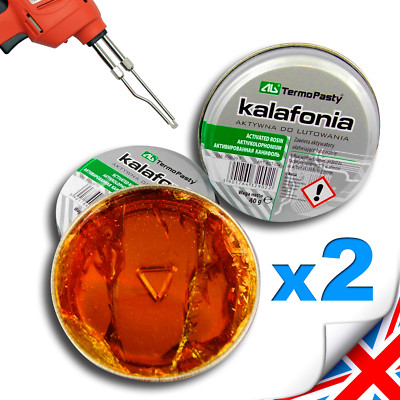 200g (2 x 100g) FLUX, ROSIN for Electronics SMD Solder Flux COLOPHONY ...