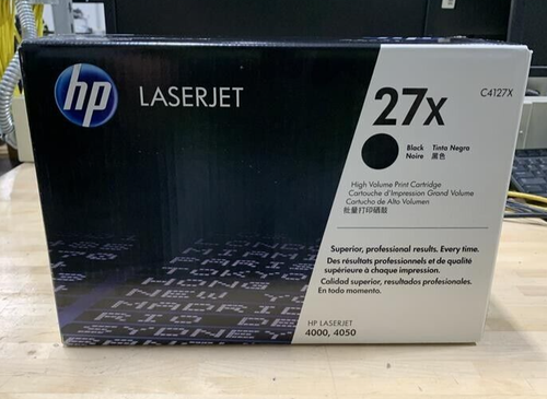 HP LaserJet 27X Printer Cartridge - Black (C4127X) | eBay