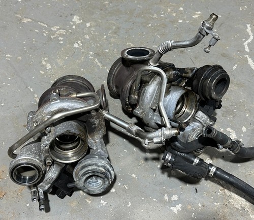 BMW F10 F01 E70 550i 650i X5 TURBOCHARGERS PAIR PWG 4.4L N63 ENGINE SET ...