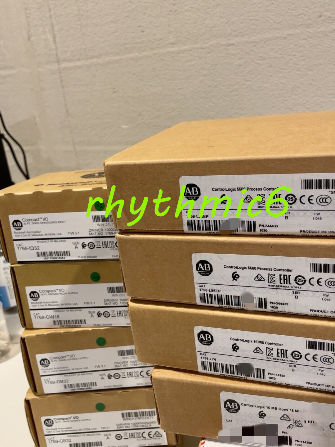 Brand New 1756-l85ep ControlLogix 5580E Process Controller Fast FedEx ...