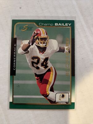 CHAMP BAILEY 2000 SCORE SCORECARD /2000 REDSKINS HOFer 2nd YEAR | eBay
