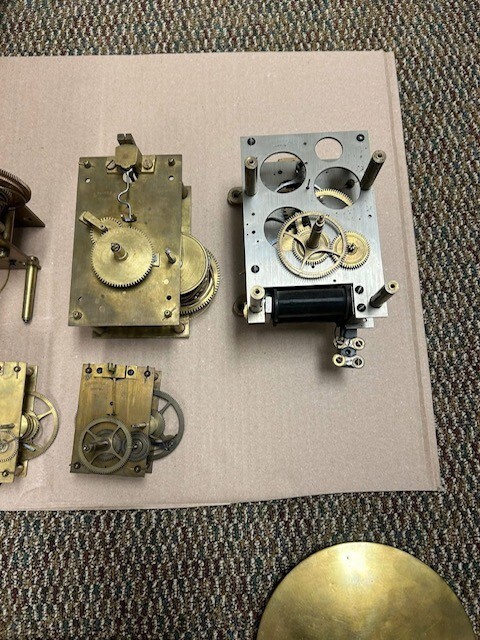 RARE E. Howard Number 12 1/2 Gallery Clock Movement Runs Perfectly | eBay