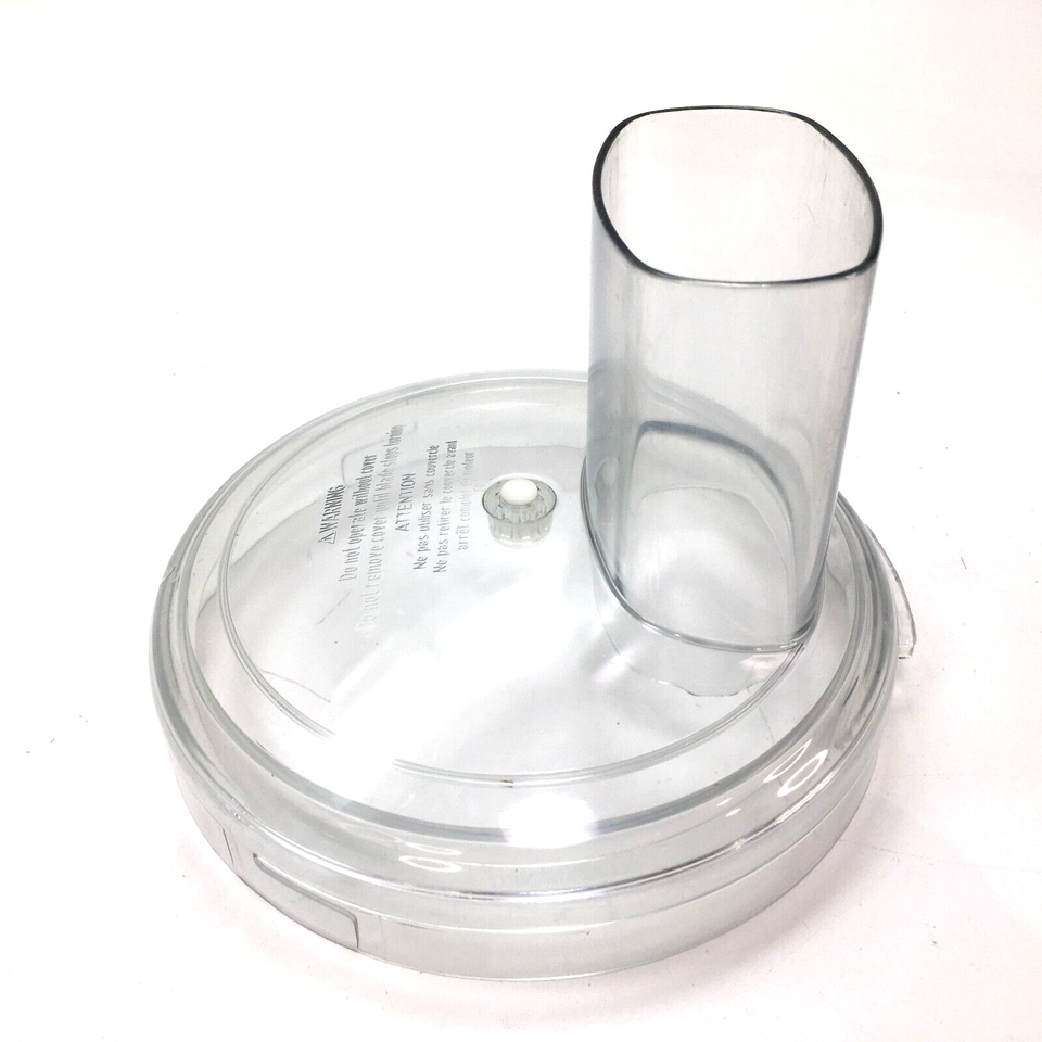 KitchenAid Food Processor KFP600 TOP LID COVER for Work Bowl w/ PUSHER ...