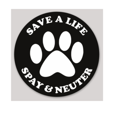 Spay Neuter Stickers Don't Litter Spay And Neuter Classic Round