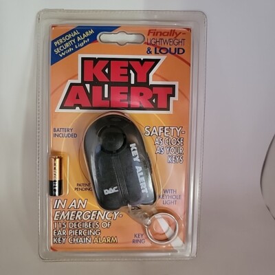 DAC Technologies Key Ring Alert Personal Security Alarm 115 Decibels ...